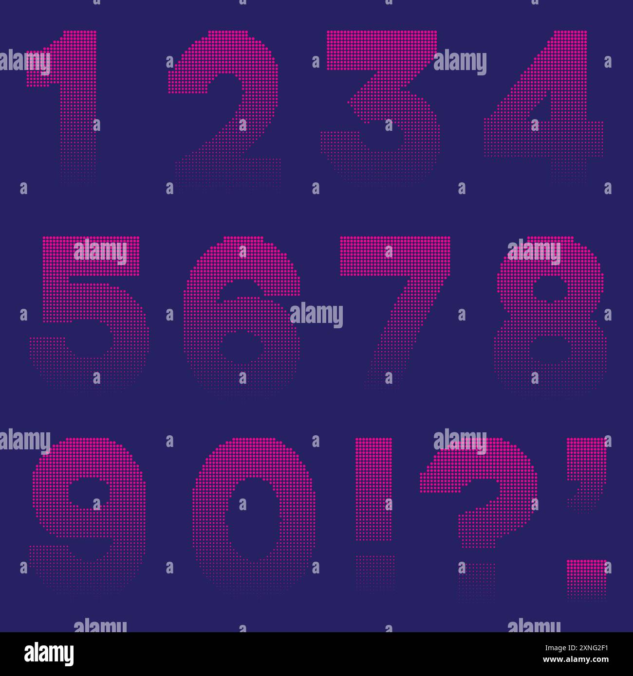 Exclamation mark halftone hi-res stock photography and images - Alamy