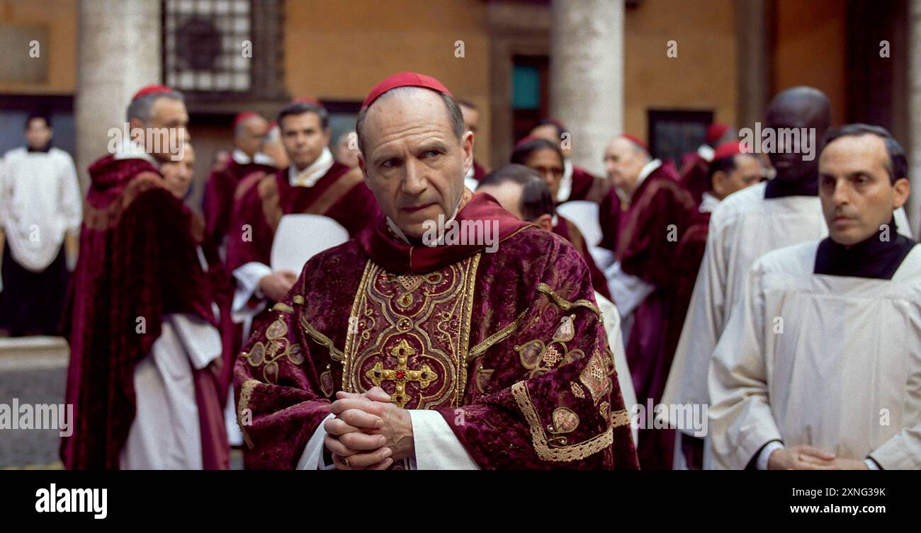 Conclave 2024 movie Ralph Fiennes Stock Photo - Alamy