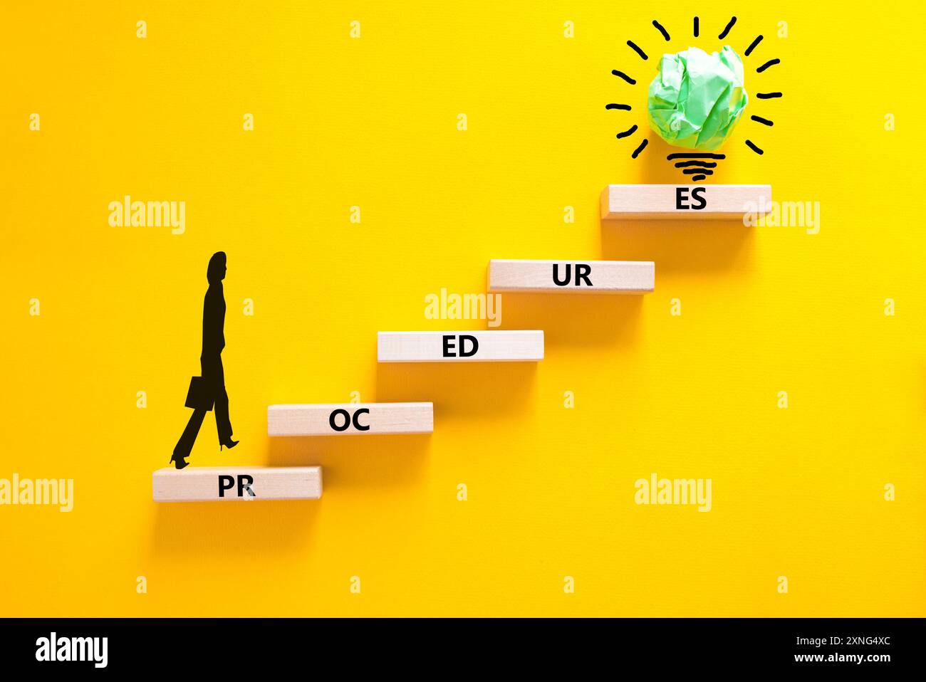Procedures symbol. Concept word Procedures on beautiful wooden blocks ...