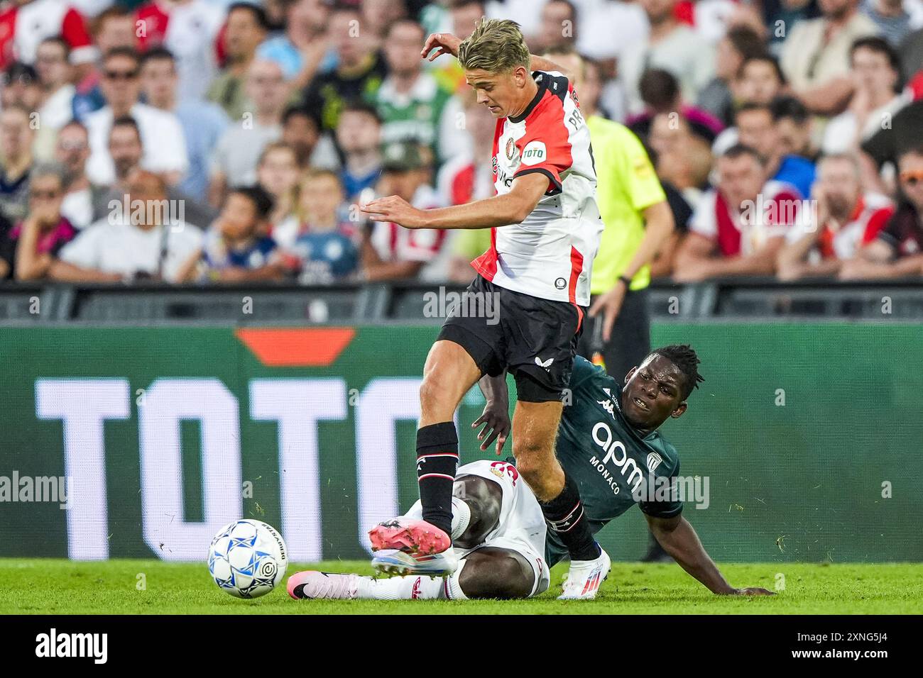Rotterdam - Luc Netten of Feyenoord during the fith friendly match in ...