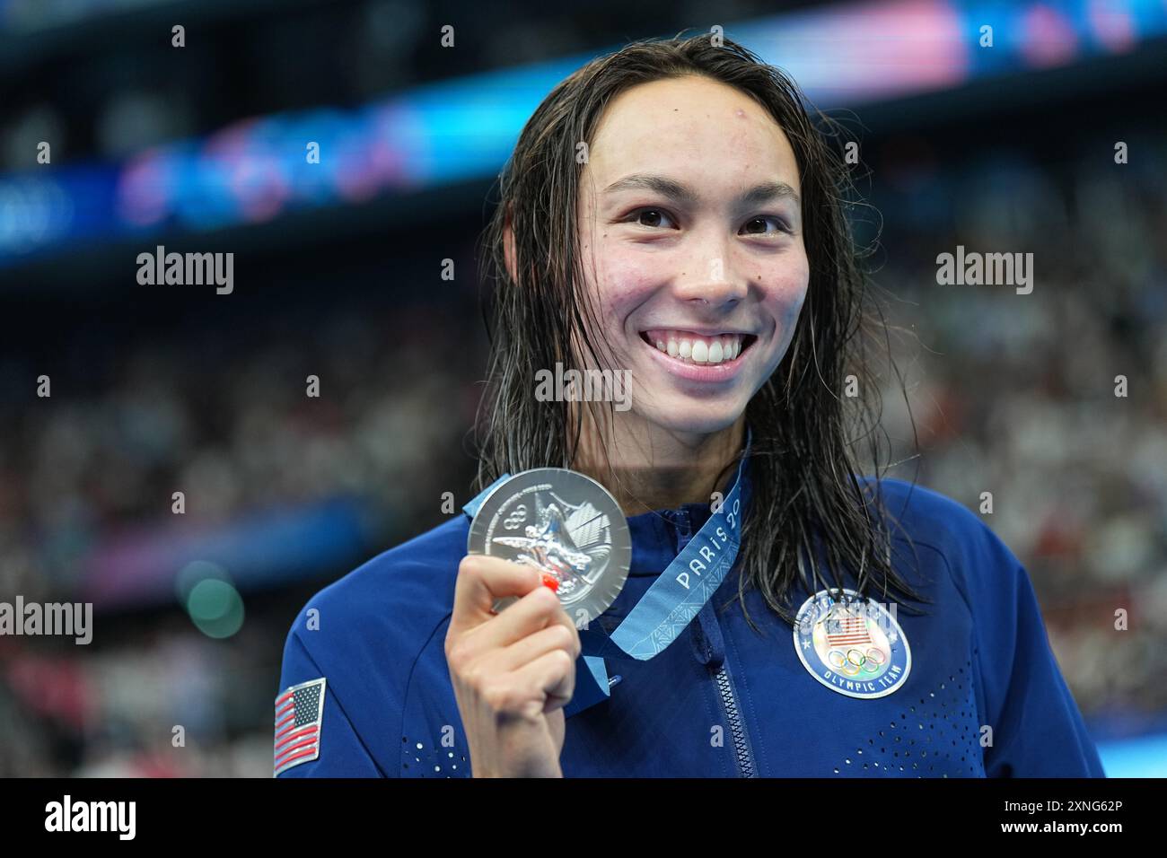 Paris, France. 31st July, 2024. Olympics, Paris 2024, 100 m freestyle ...