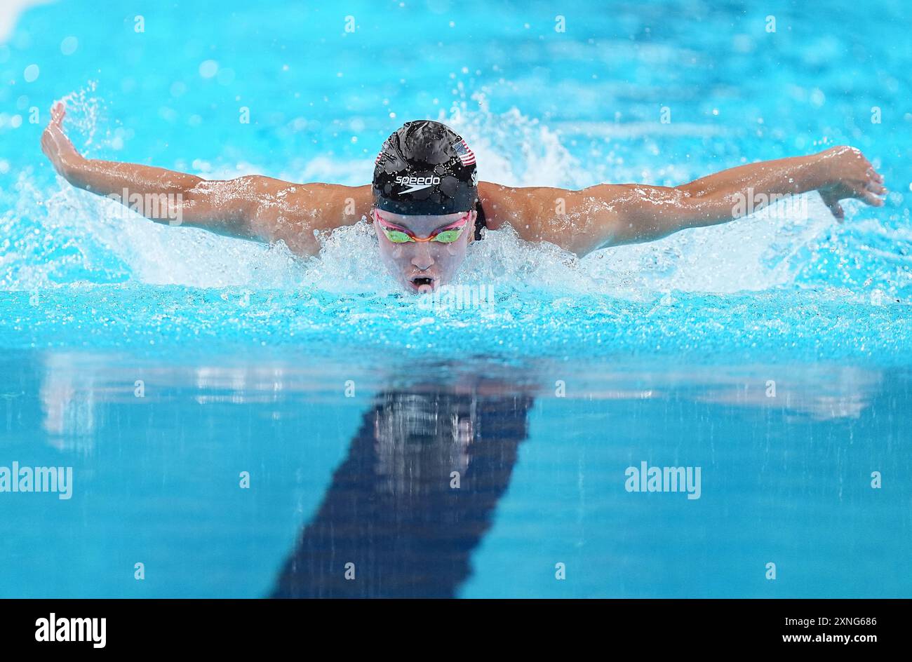 Paris, France. 31st July, 2024. Regan Smith of the United States ...