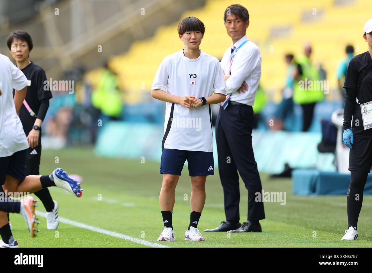Nantes, France. 31st July, 2024. Aoba Fujino (JPN) Football/Soccer ...
