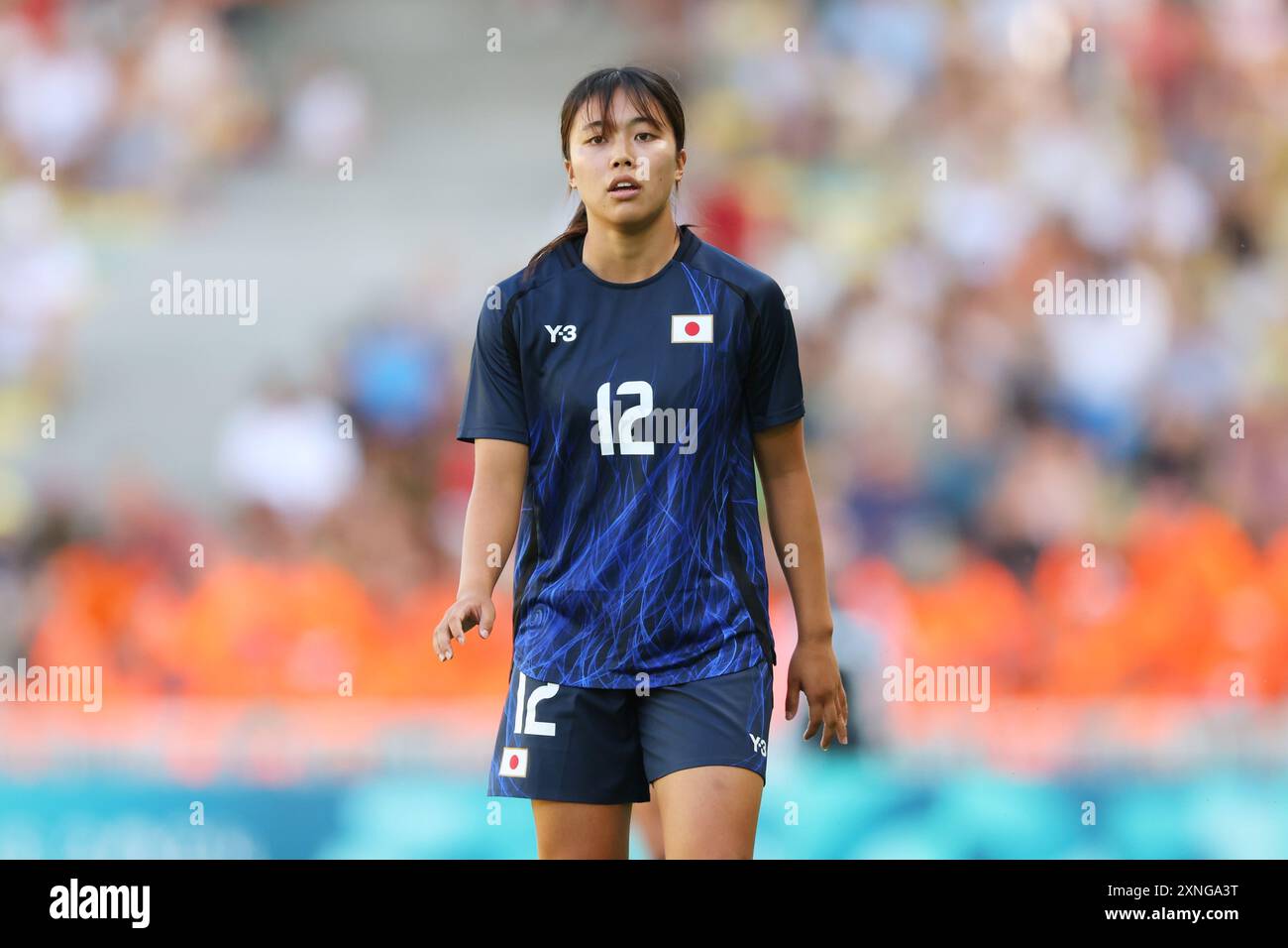 Nantes, France. 31st July, 2024. Momoko Tanikawa (JPN) Football/Soccer ...