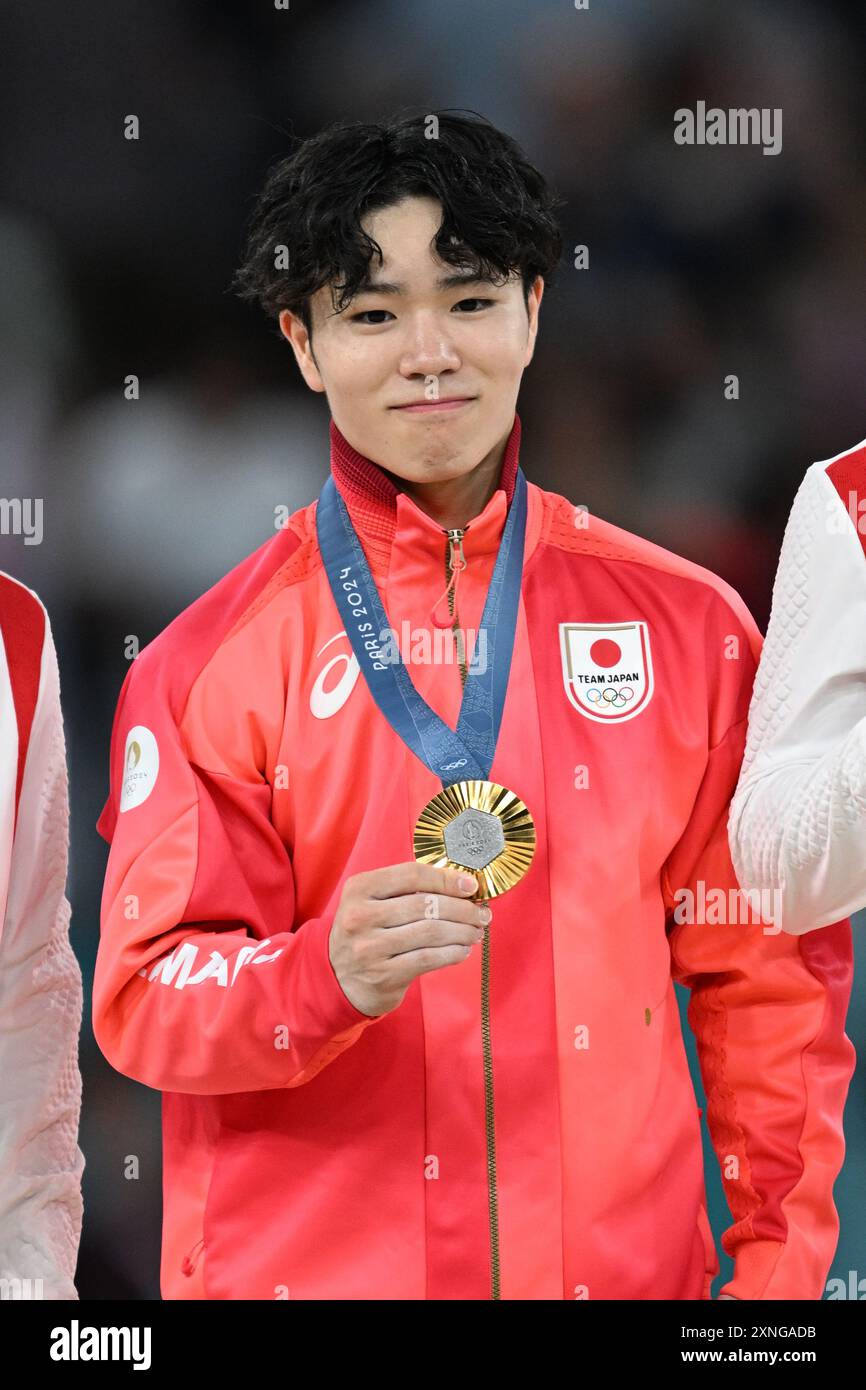 Paris, France. Credit: MATSUO. 31st July, 2024. Shinnosuke Oka (JPN) Gymnastics - Artistic : Men ...