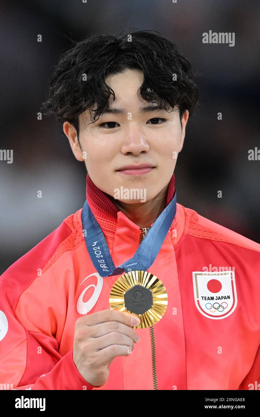 Paris, France. Credit: MATSUO. 31st July, 2024. Shinnosuke Oka (JPN) Gymnastics - Artistic : Men ...