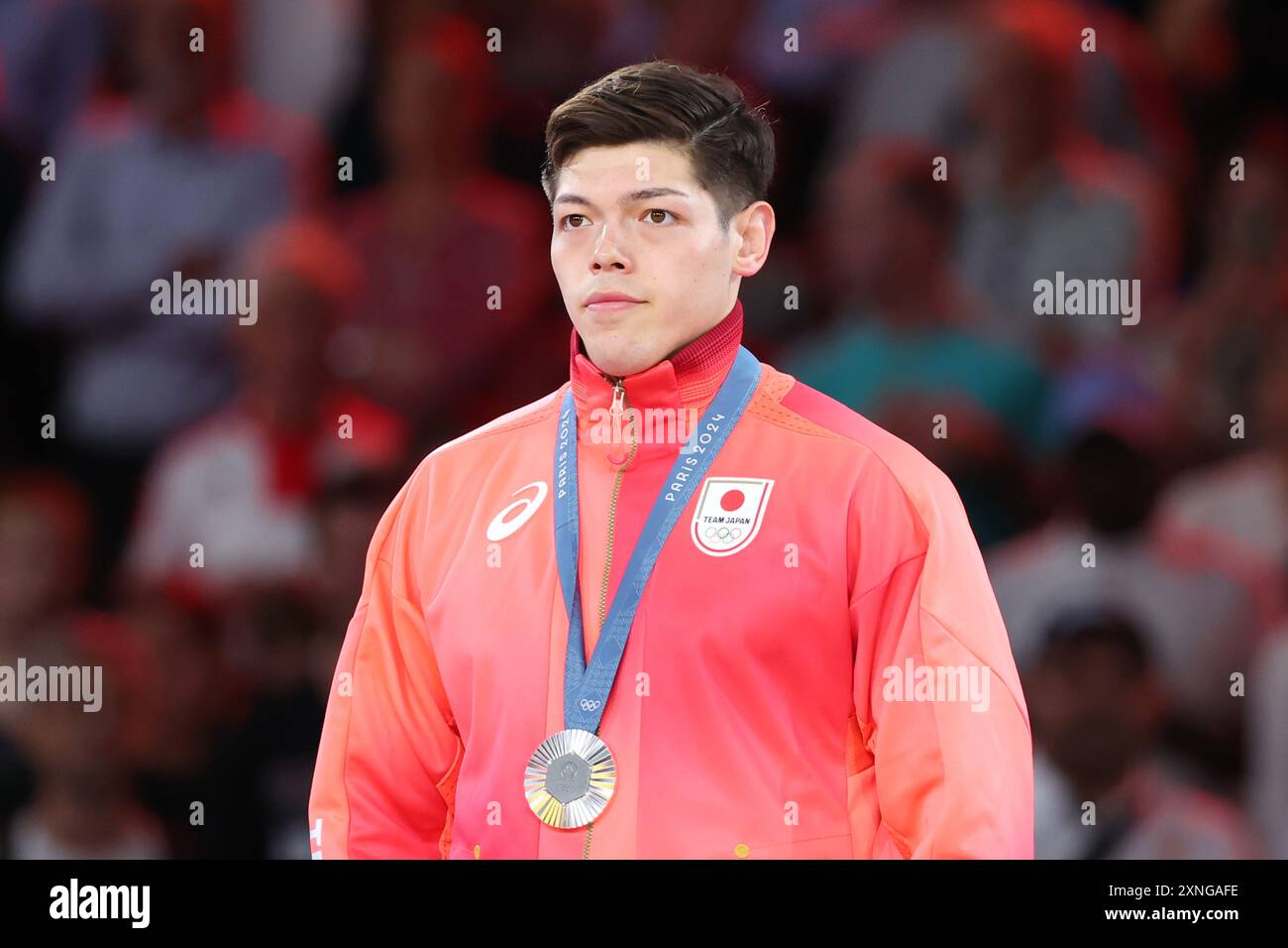 Paris, France. 31st July, 2024. Sanshiro Murao (JPN) Judo : Men's -90kg ...