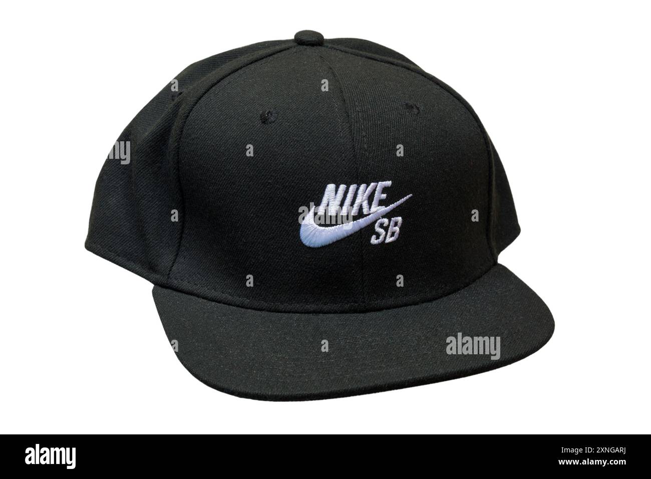 Nike SB black baseball cap isolated on white background Stock Photo - Alamy