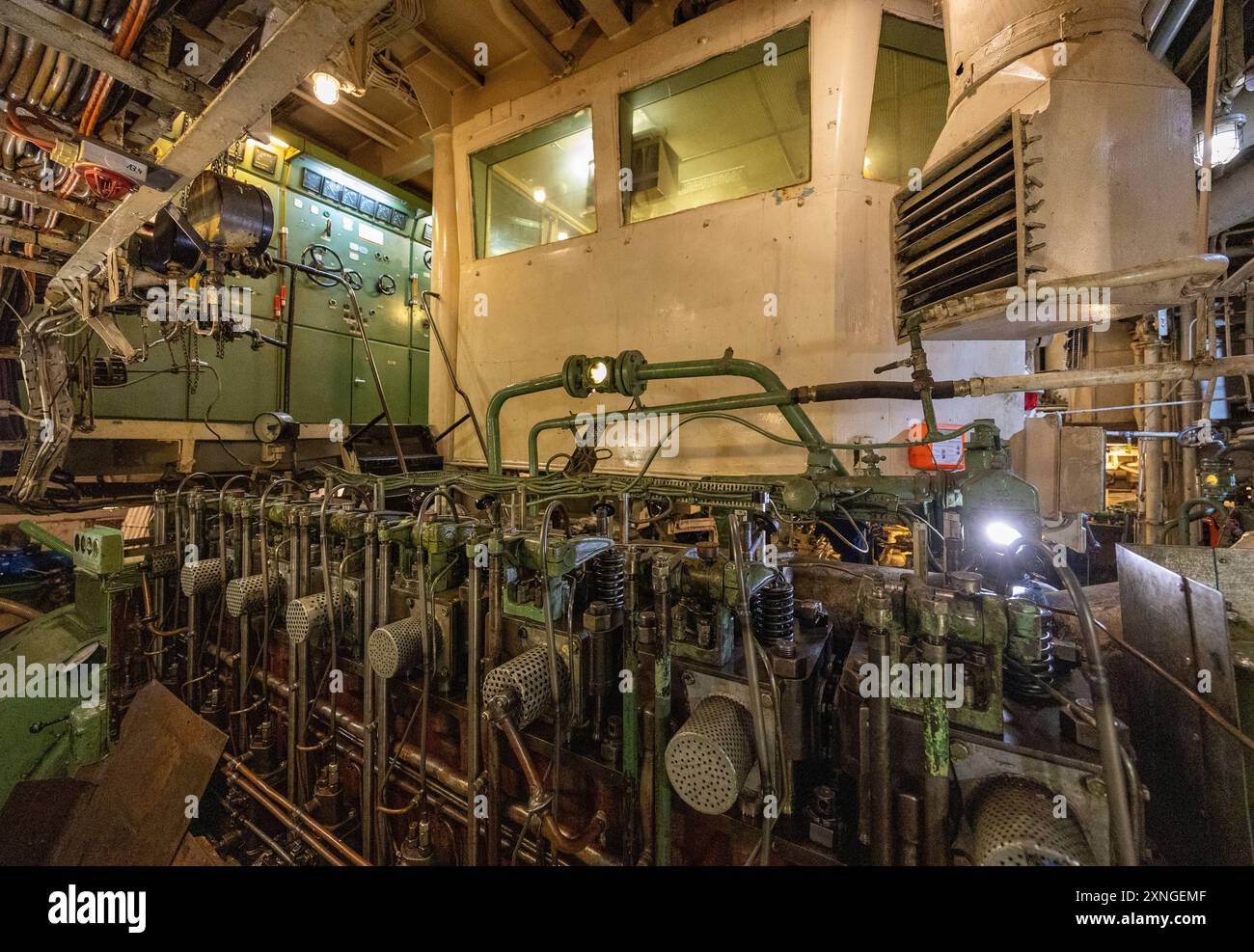 Industriedenkmal MS Stubnitz in der Werft Das KTS STUBNITZ wird von der ...