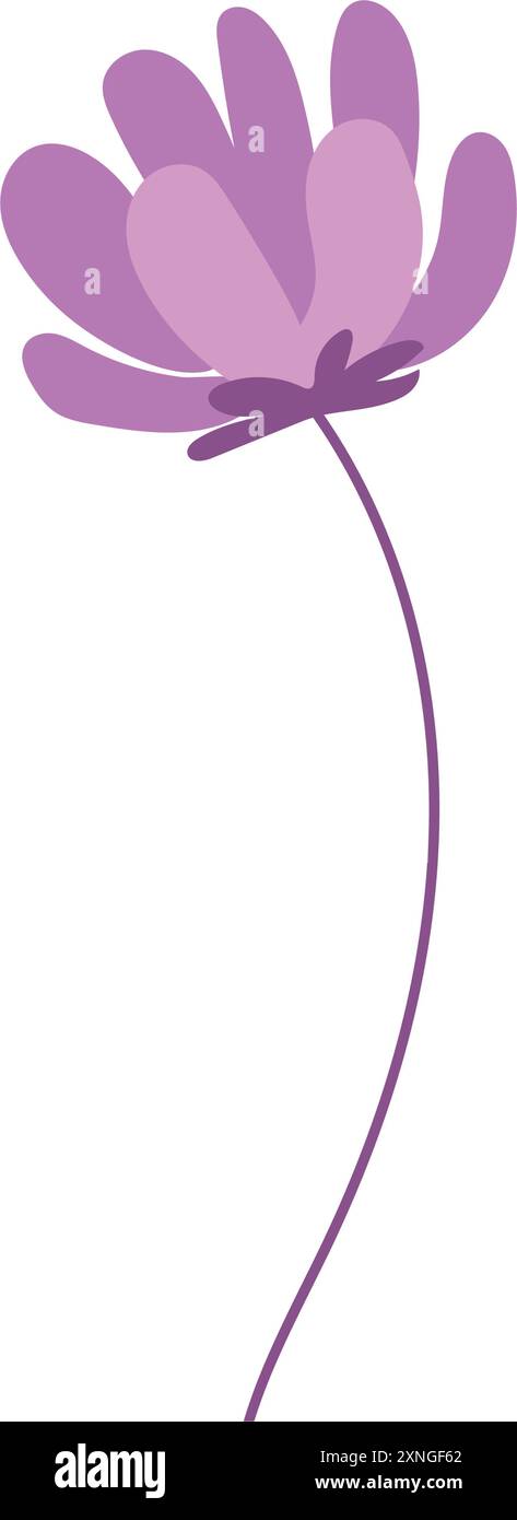 Spring flower icon simple hi-res stock photography and images - Alamy