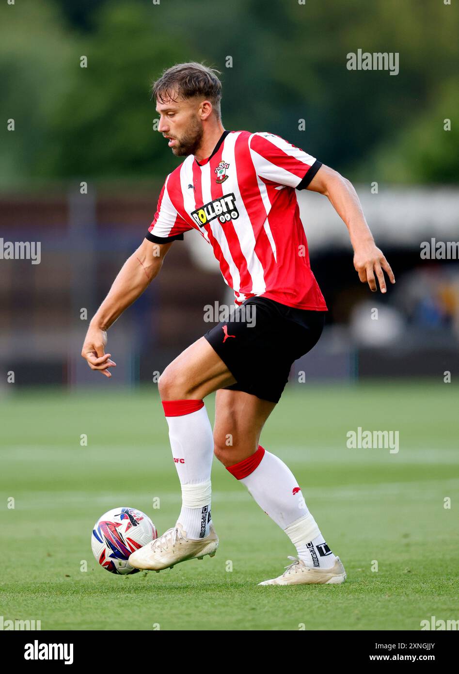 Southampton’s Charlie Taylor during the pre-season friendly match at ...