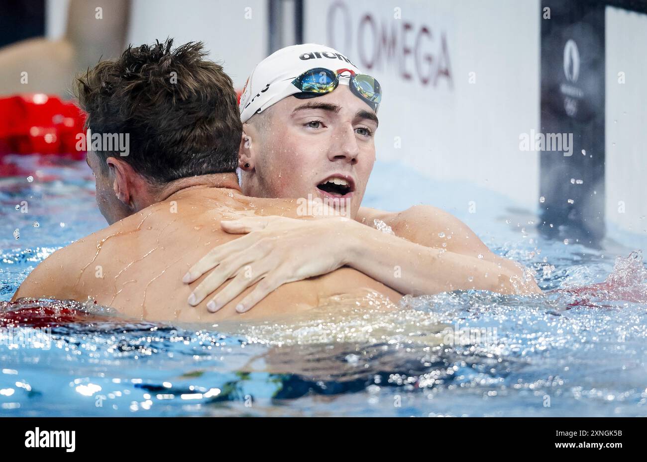 PARIS - Caspar Corbeau wins bronze during the 200-meter breaststroke ...
