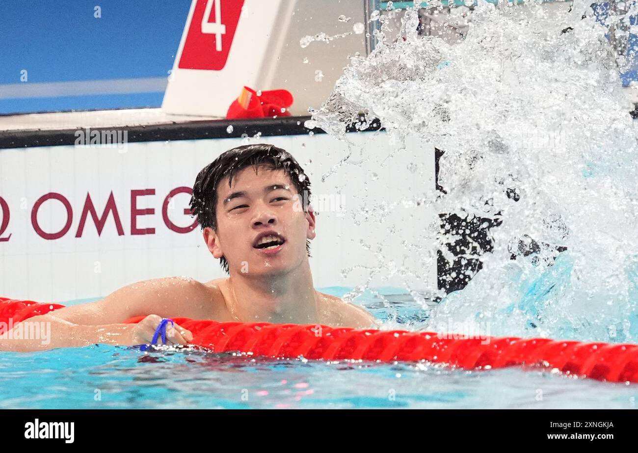 Paris, France. 31st July, 2024. Zhanle Pan of People's Republic of ...