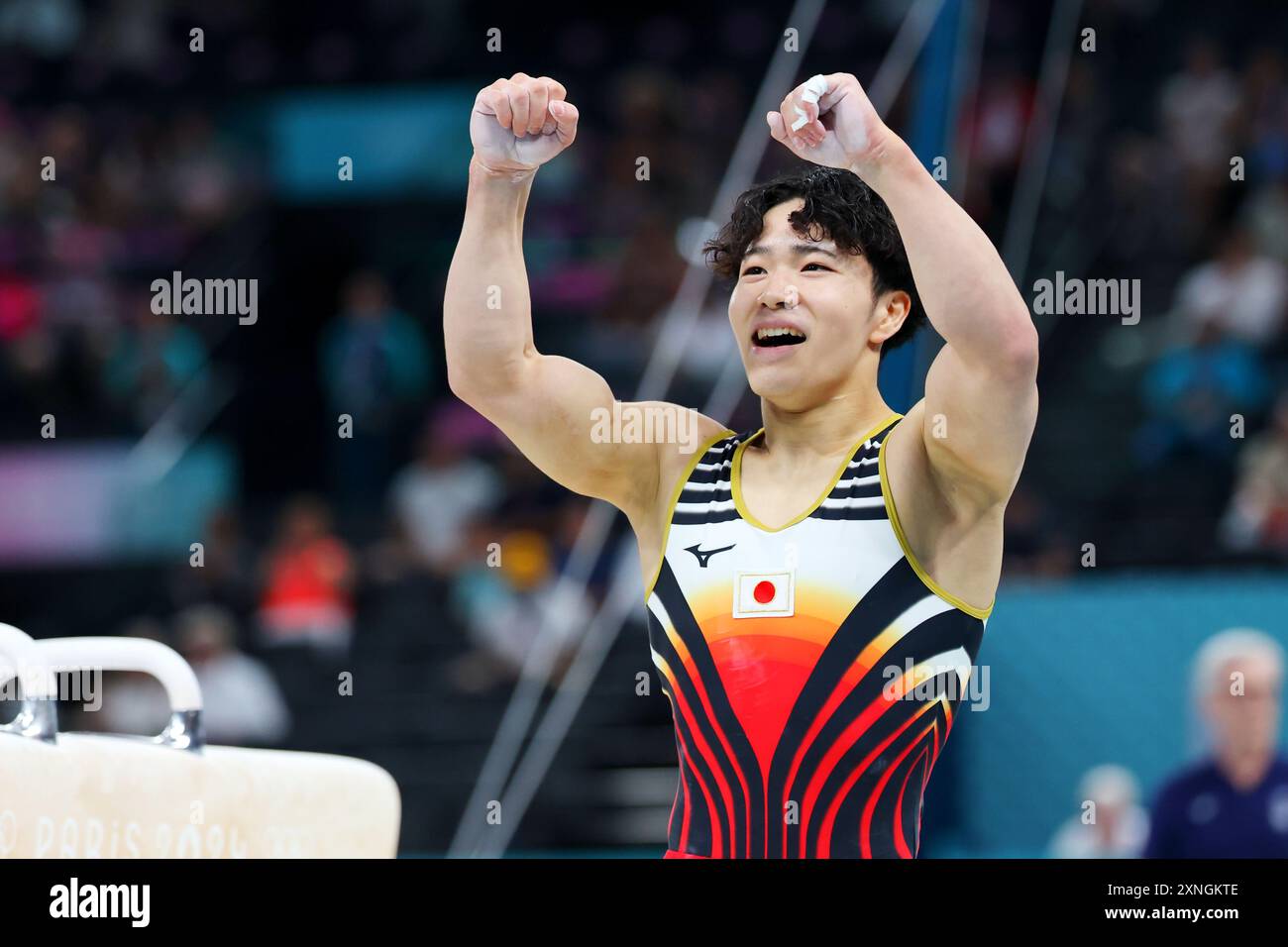 Paris, France. 31st July, 2024. Shinnosuke Oka (JPN) Gymnastics ...