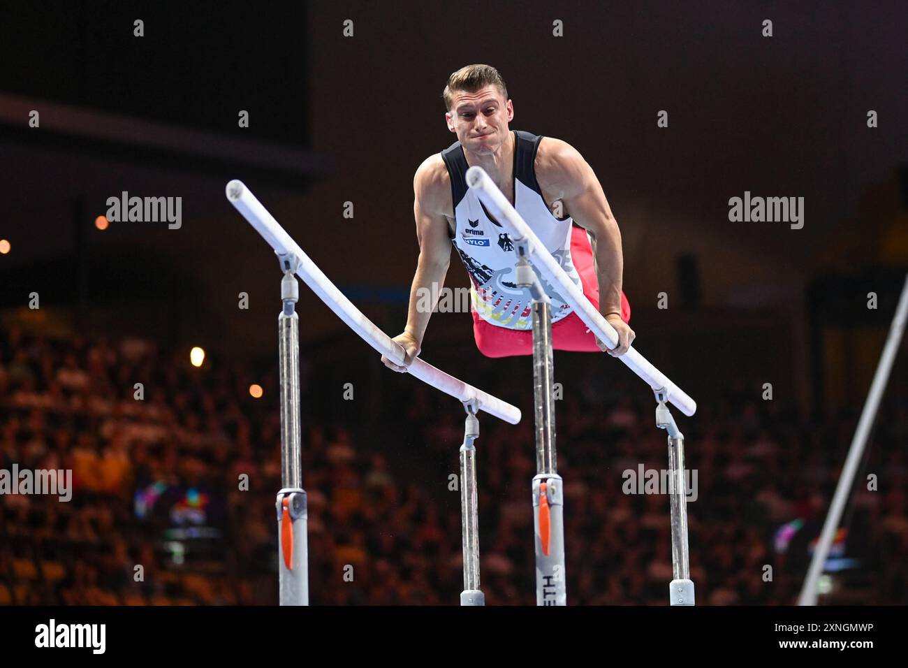 Lukas Dauser (Germany). Artistic Gymnastics, Men's Parallel bars ...