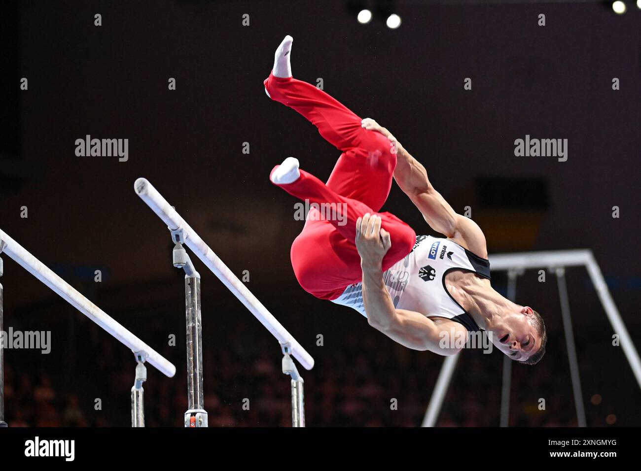 Lukas Dauser (Germany). Artistic Gymnastics, Men's Parallel bars ...