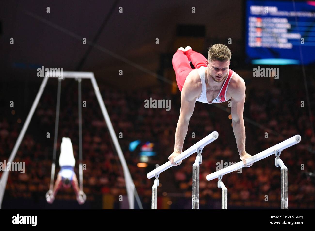 Marco Pfyl (Switzerland), Men's Parallel Bars. European Championships ...