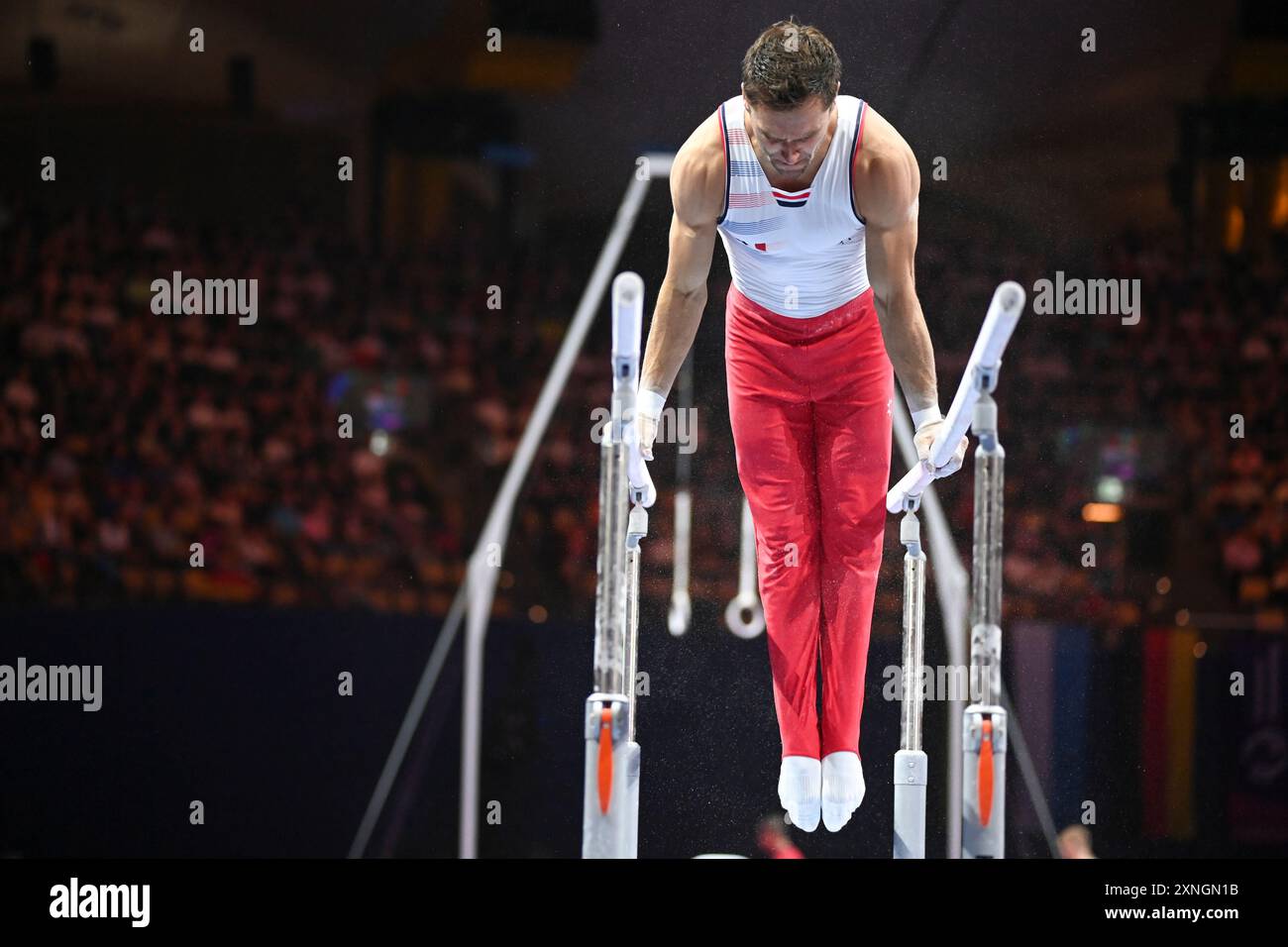 Paul Degouy (France). Men's Parallel Bars. European Championships ...