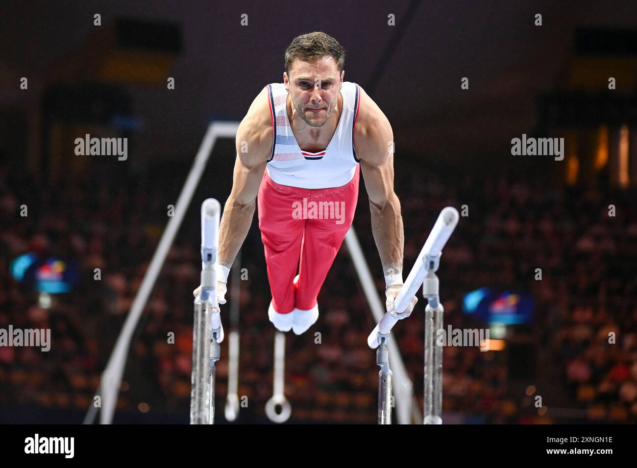 Paul Degouy (France). Men's Parallel Bars. European Championships ...
