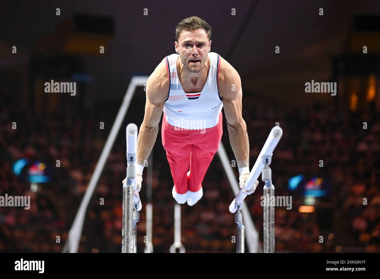 Paul Degouy (France). Men's Parallel Bars. European Championships ...