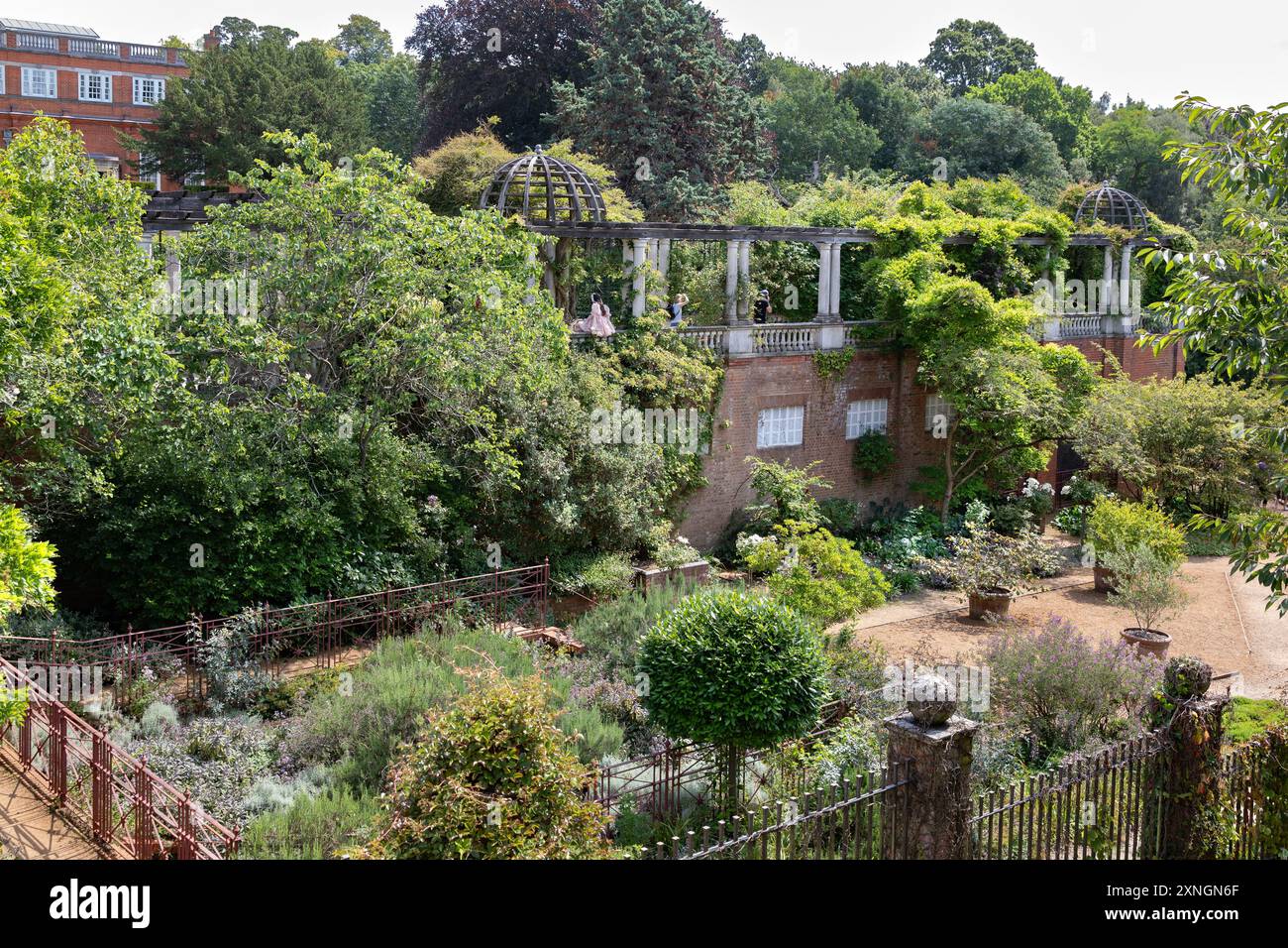 The Hill Garden and Pergola, Hampstead Heath, London, Uk Stock Photo ...