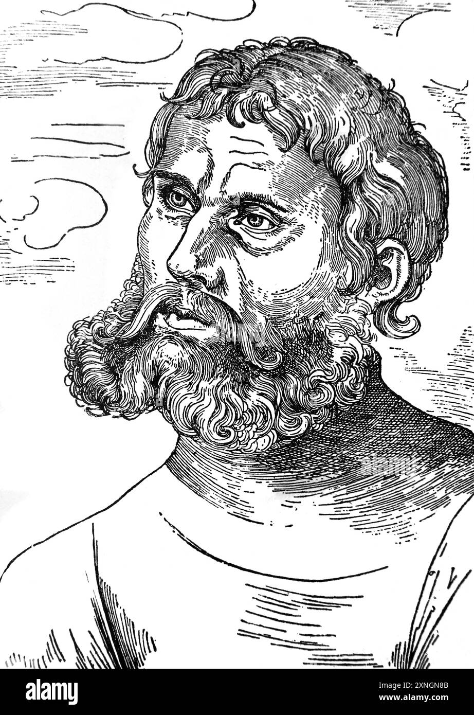 Illustration of Martin Luther as Squire George when he was Brought to ...