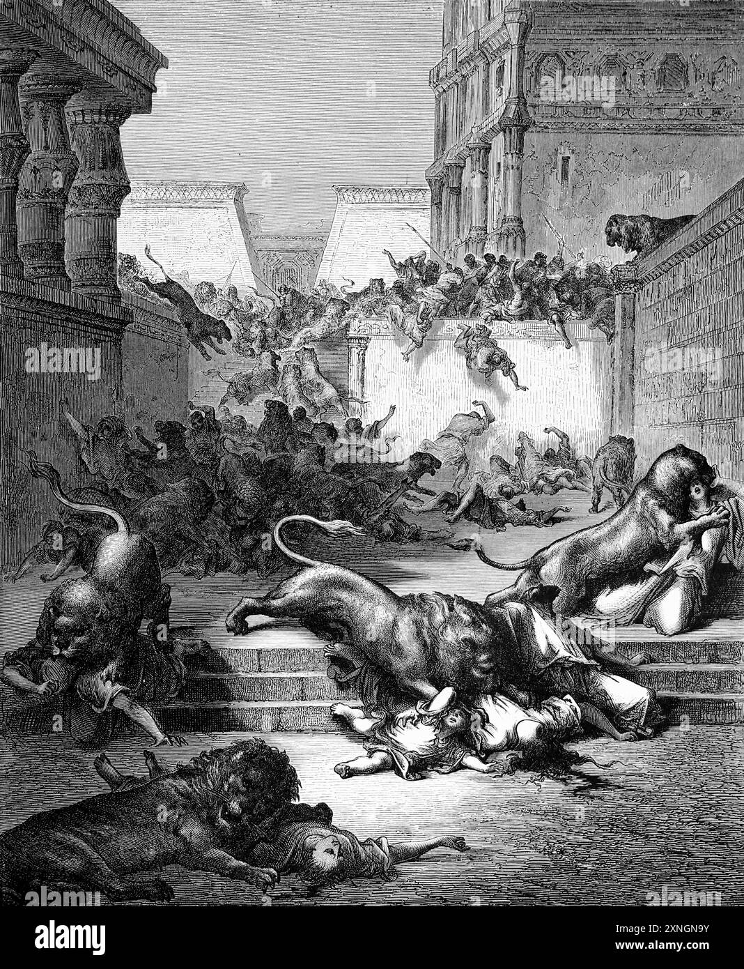 Biblical nations Black and White Stock Photos & Images - Alamy