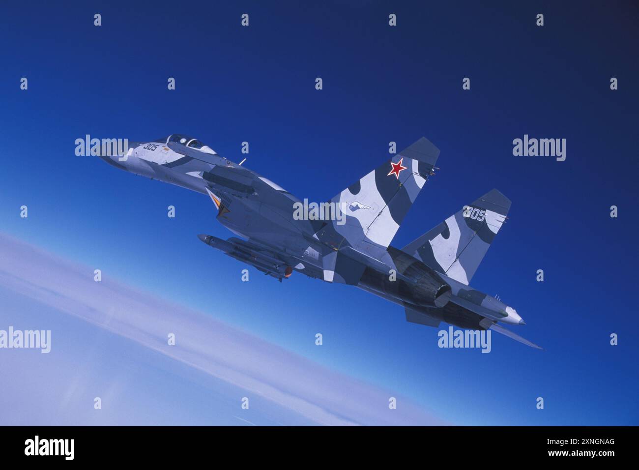 Sukhoi Su-27 (Сухой Су-27; NATO reporting: Flanker) is a Soviet-origin twin-engine supersonic ...