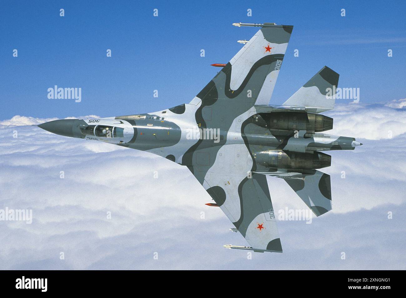 Sukhoi Su-27 (Сухой Су-27; NATO reporting: Flanker) is a Soviet-origin ...