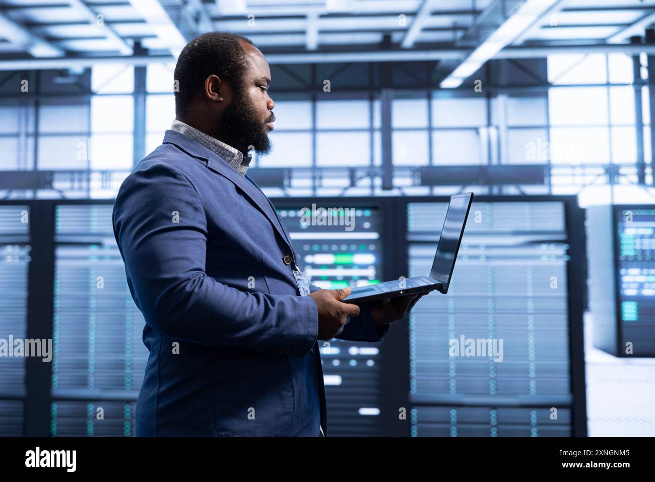 Software developer walking in data hi-res stock photography and images - Alamy