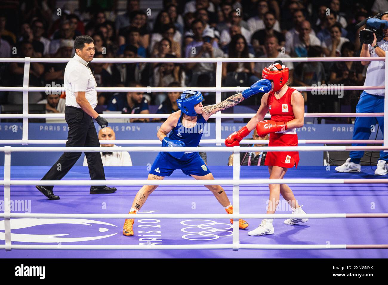 PARIS, IF - 31.07.2024: WOMEN'S LIGHTWEIGHT BOXING PARIS 2024 - Boxing ...