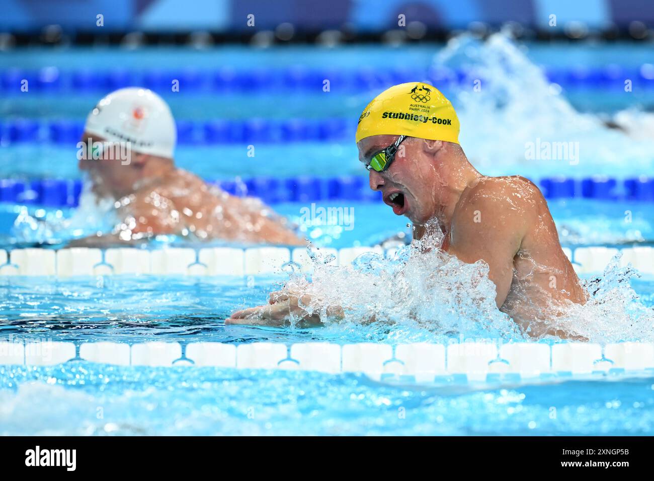 Paris, France. 31st July, 2024. Australian swimmer Zac Stubblety-Cook ...
