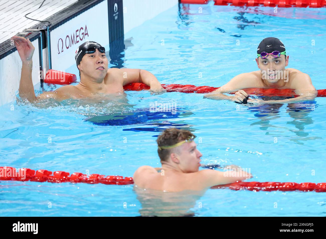 Nanterre, France. 31st July, 2024. (L to R) Ippei Watanabe (JPN ...