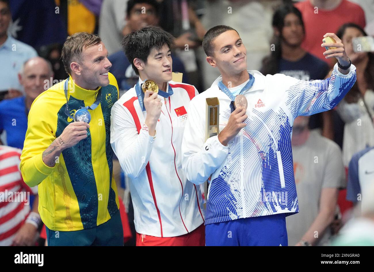 David popovici world record hi-res stock photography and images - Alamy