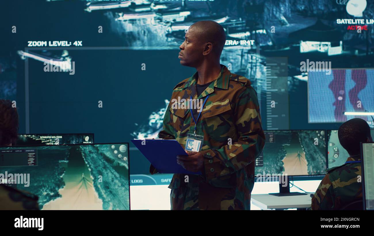 Navy captain oversees collecting important data for a national defense ...