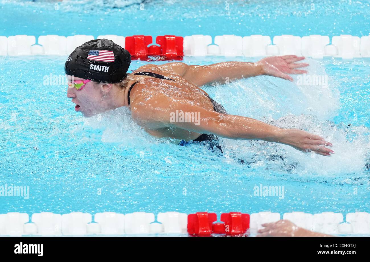 Paris, France. 31st July, 2024. Regan Smith of the United States ...