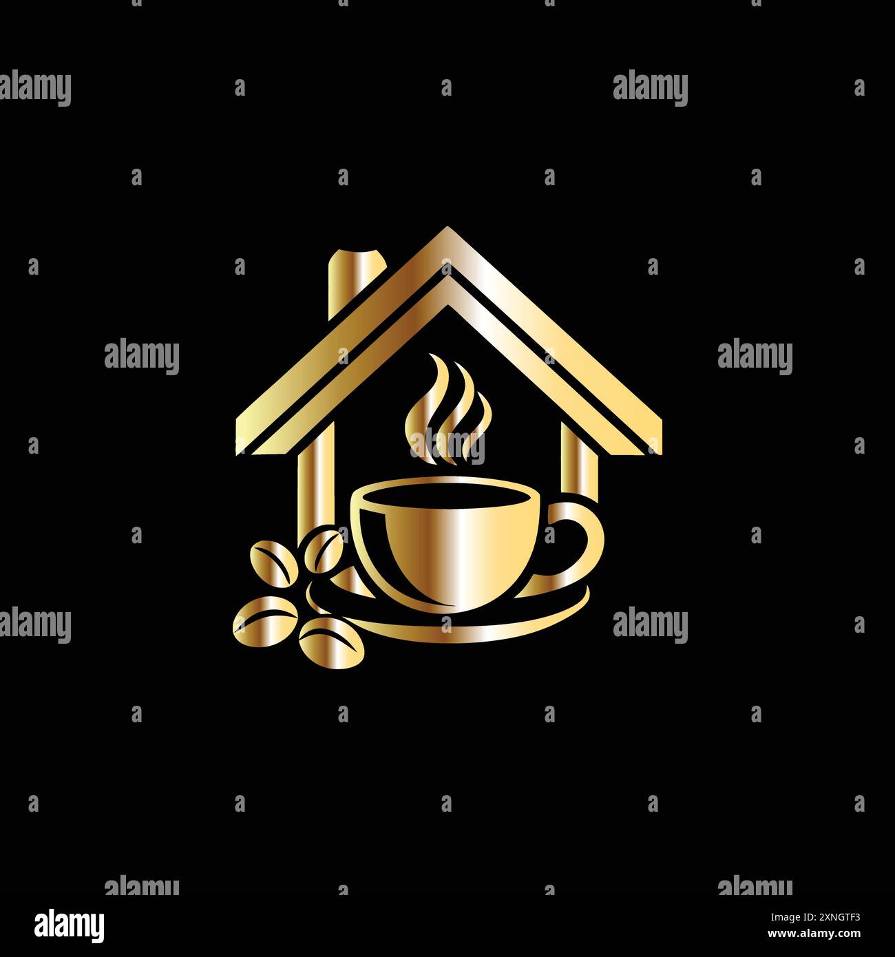 Coffee cup logo design template. Coffee shop, café, restaurant, bar ...