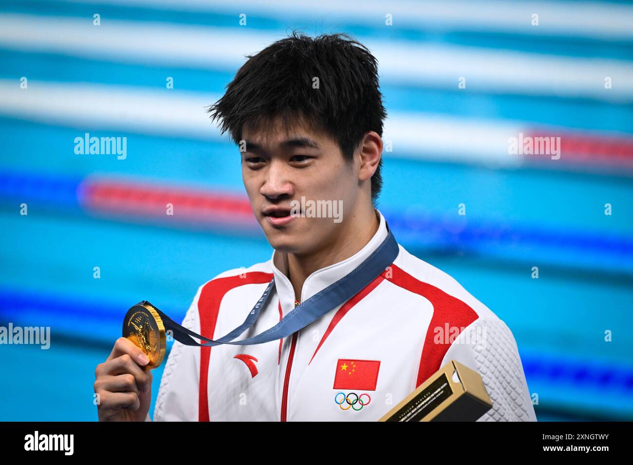 Pan Zhanle ( CHN ) Gold medal, Swimming, Men's 100m Freestyle Final ...