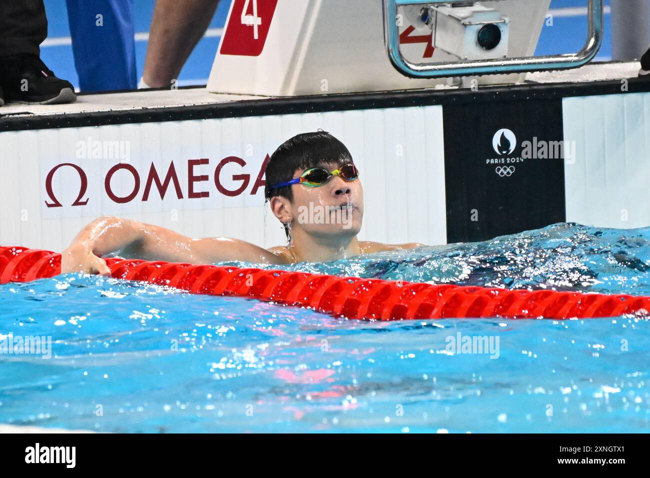 Pan Zhanle ( CHN ) Gold medal, Swimming, Men's 100m Freestyle Final ...