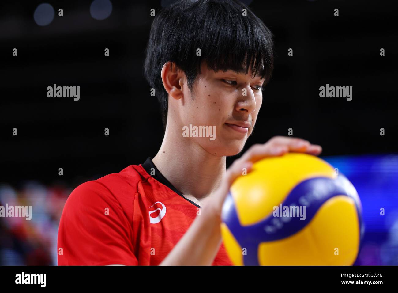 Paris, France. 31st July, 2024. Masato Kai (JPN) Volleyball : Men's ...