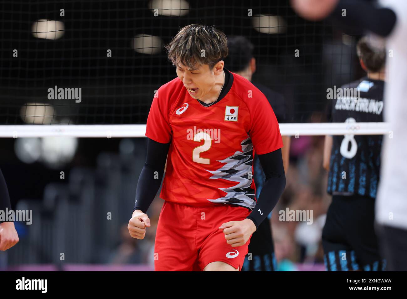 Paris, France. 31st July, 2024. Taishi Onodera (JPN) Volleyball : Men's ...