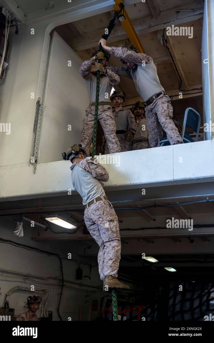 U.S. Marines with the 24th Marine Expeditionary Unit (MEU) Special ...