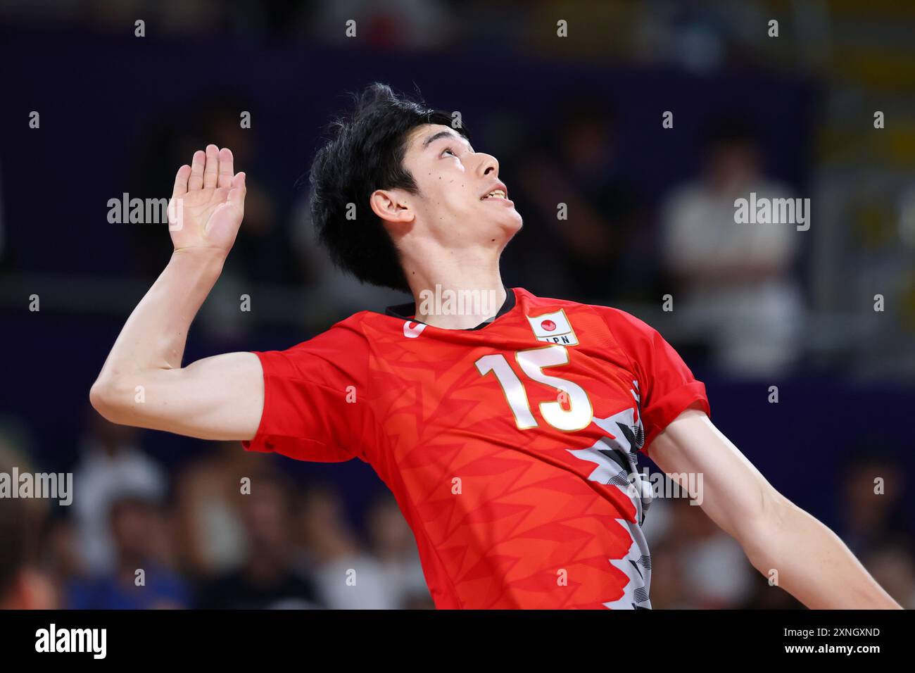 Paris, France. 31st July, 2024. Masato Kai (JPN) Volleyball : Men's ...