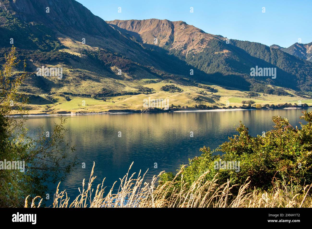 Lake Hawea - New Zealand Stock Photo - Alamy