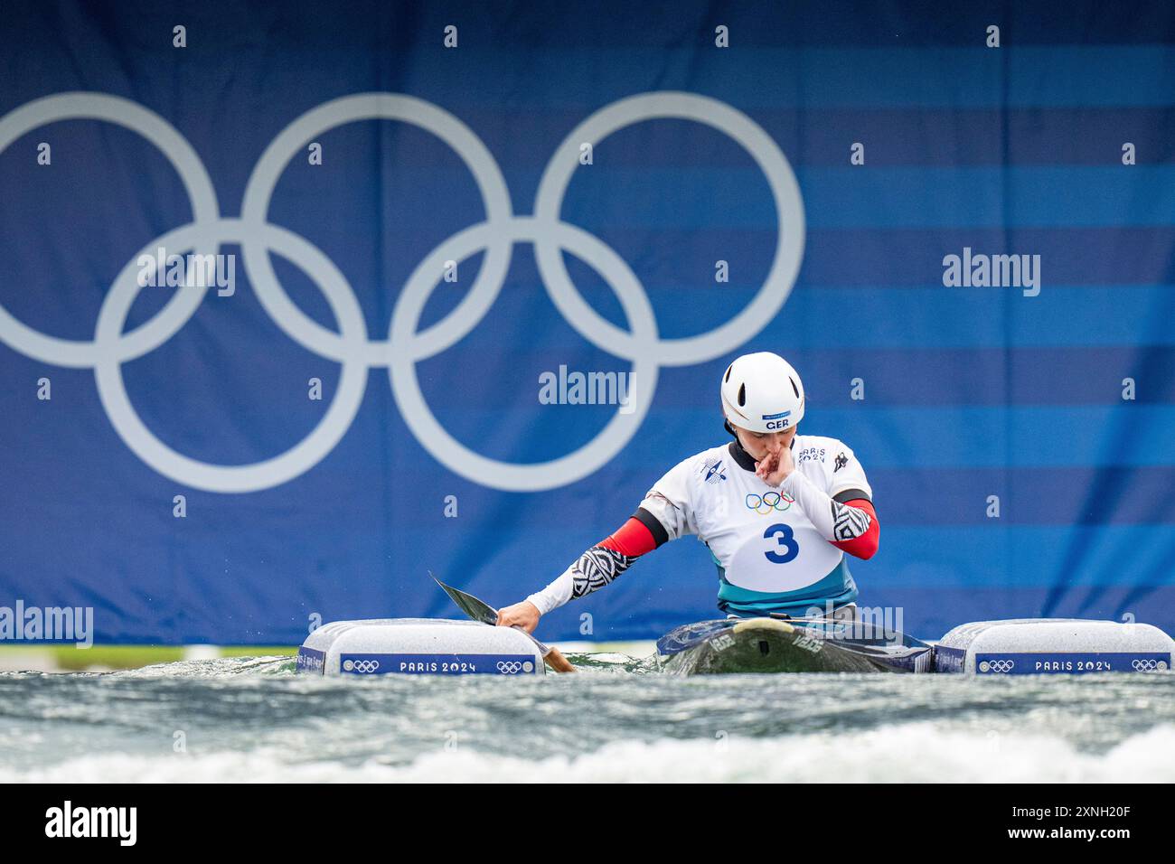 Paris, France. 31st July, 2024. Elena Lilik of Germany competes during ...