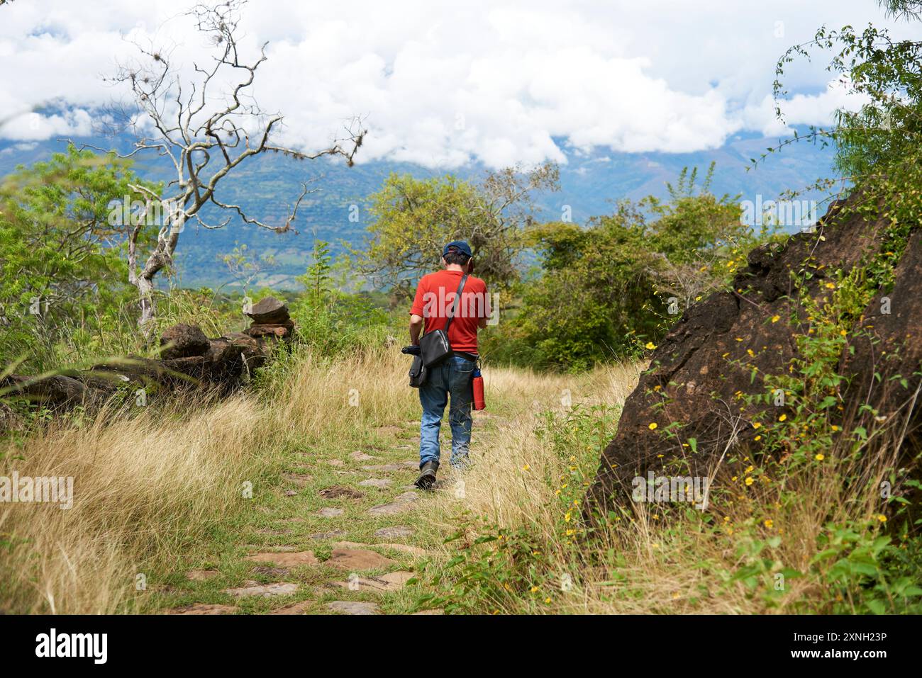 Unrecognizable man walking hi-res stock photography and images - Alamy