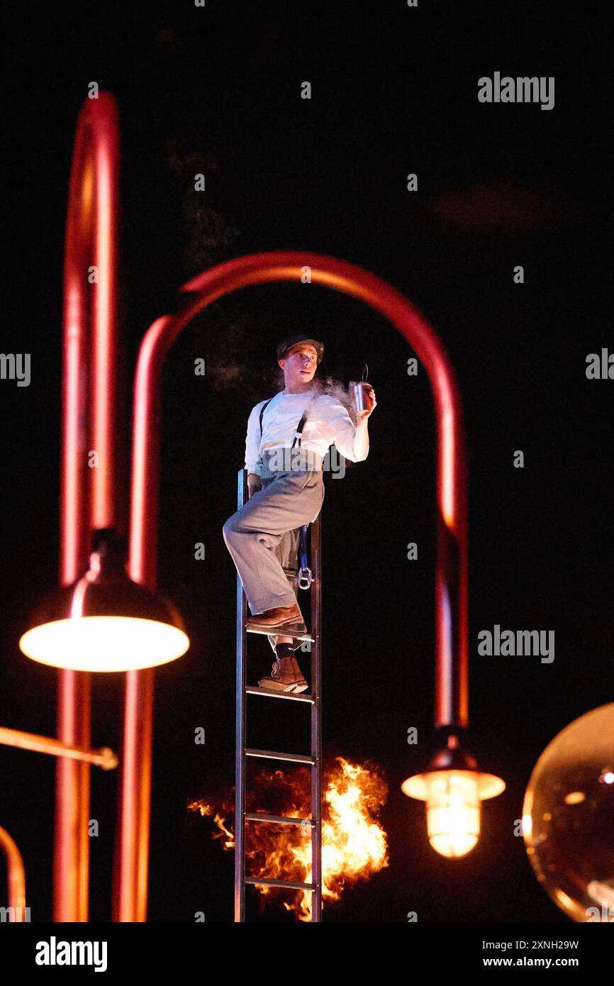 Edinburgh Scotland, UK 31 July 2024. Where to Begin at George Heriot’s ...