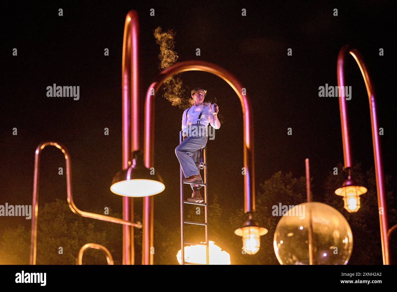 Edinburgh Scotland, UK 31 July 2024. Where to Begin at George Heriot’s ...