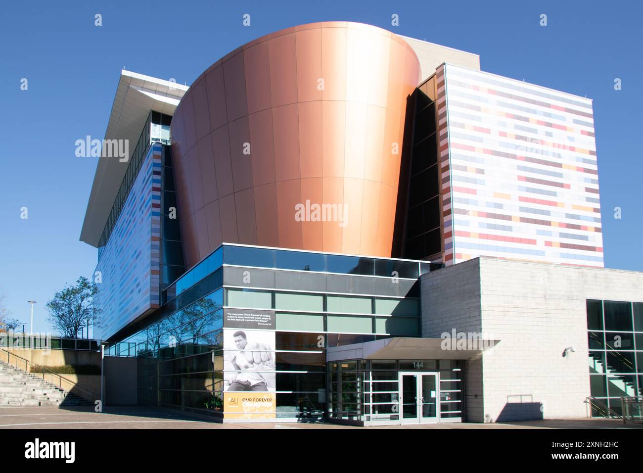 Muhammad Ali Center in downtown Louisville KY. Dedicated to the life ...