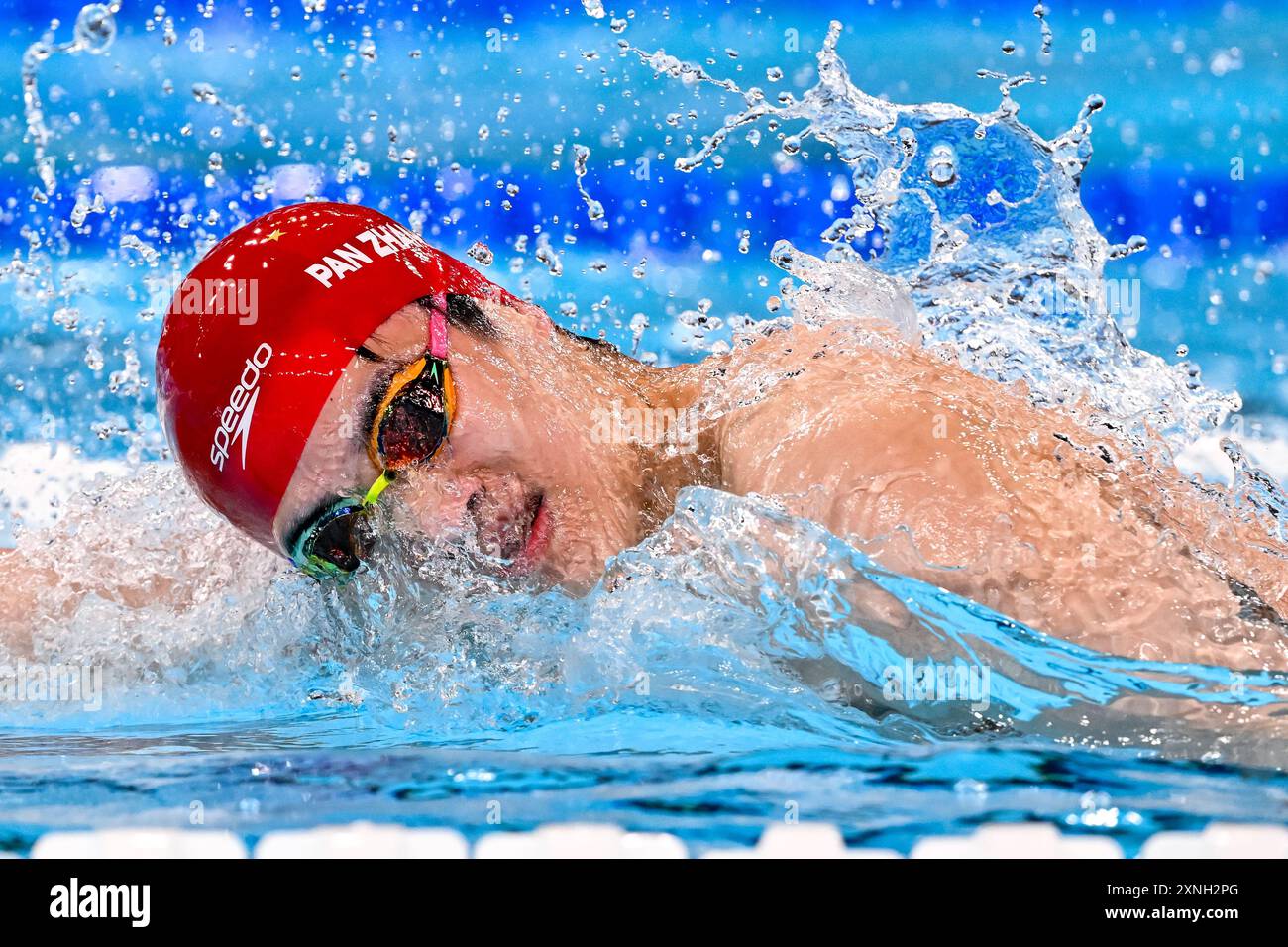 Paris, France. 31st July, 2024. Zhanle Pan of China competes in the ...